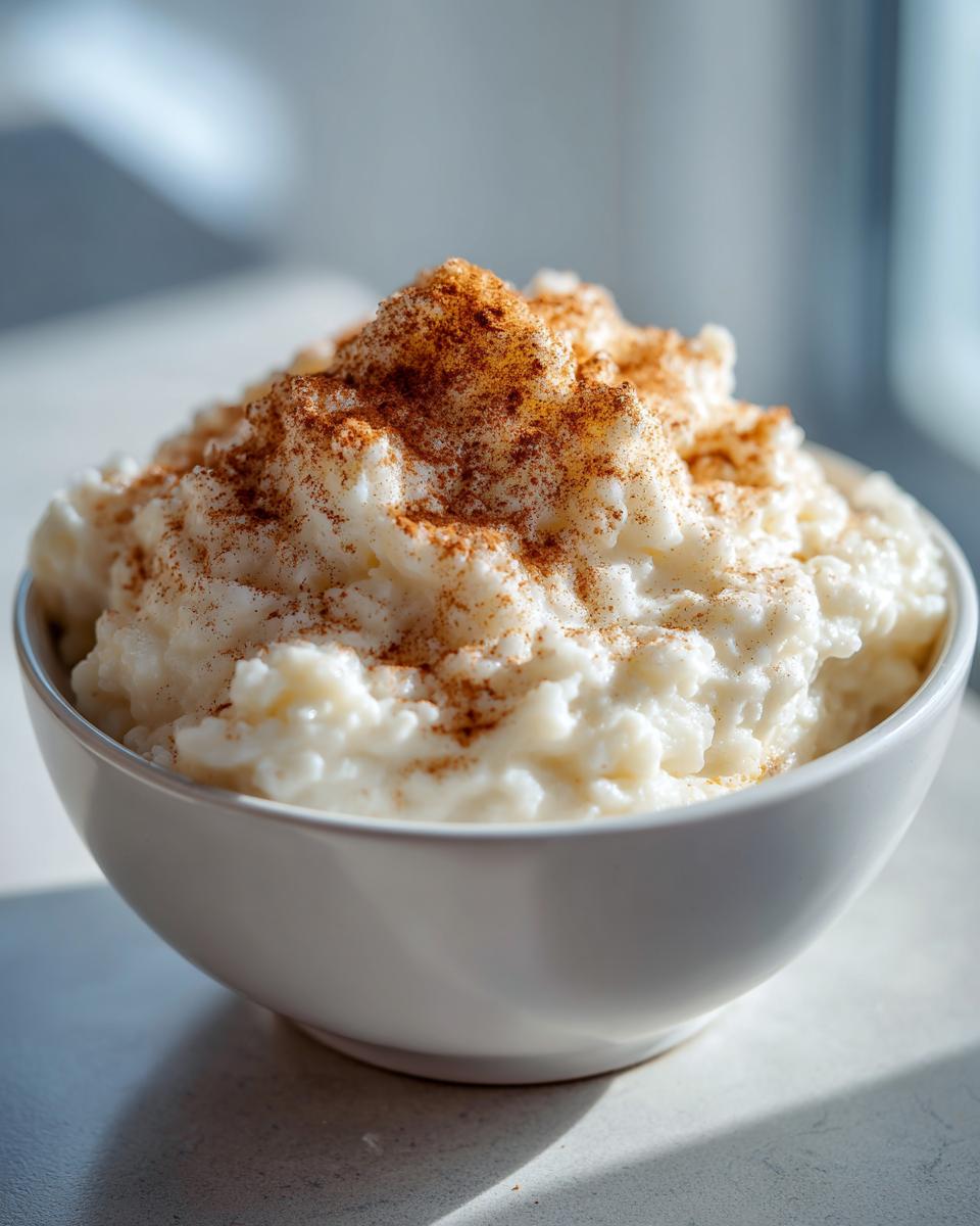 Dreamy 4-Ingredient Creamy Rice Pudding