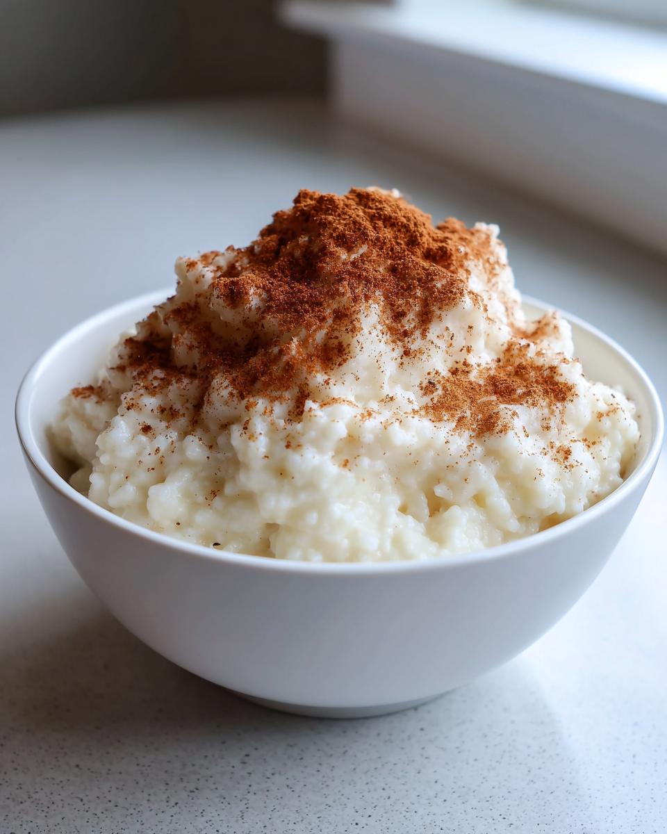 Dreamy 4-Ingredient Creamy Rice Pudding