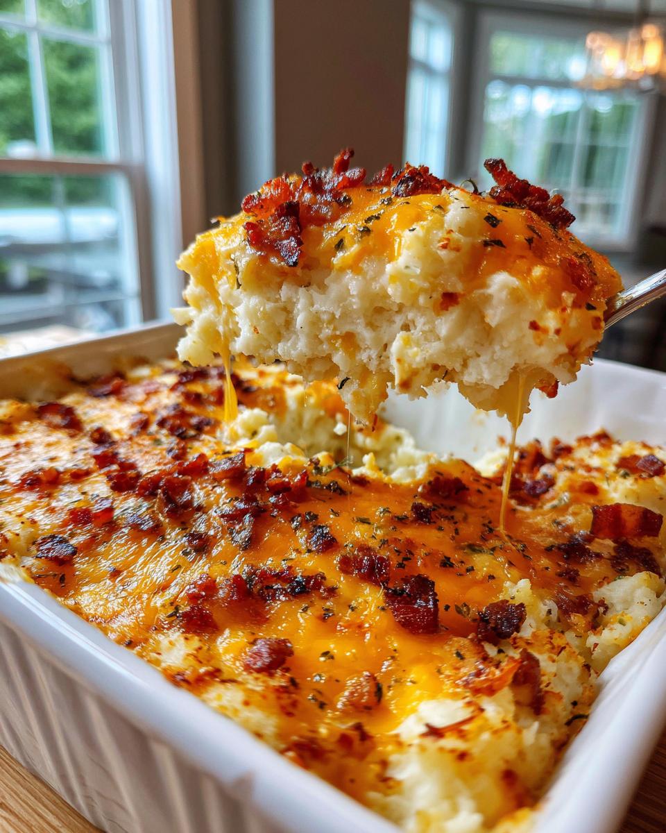 Amazing 1 Mashed Potato Casserole