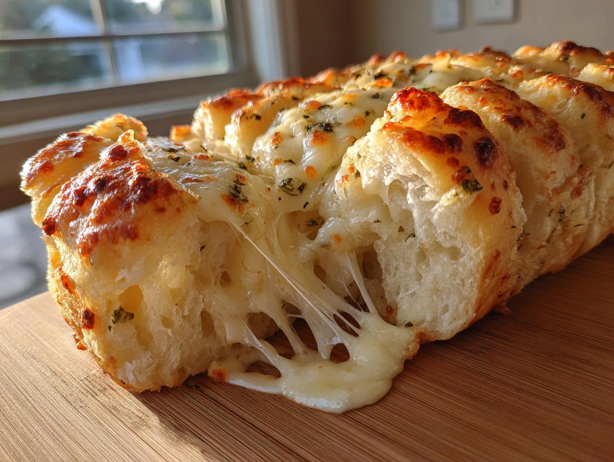 Amazing 15-Minute Cheese Bread Flavor Burst